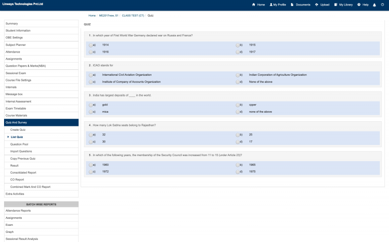 How Linways helps you run an entire higher educational institution ...