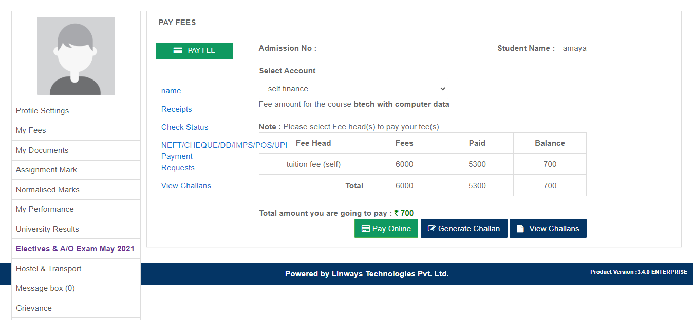 Fee Management software|blog |Linways fee collection system